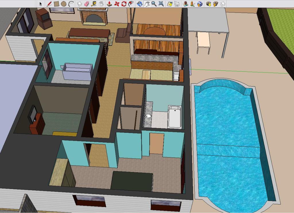 Breaking Bad – Walter White’s Google Sketch Up Home | Global Film Locations