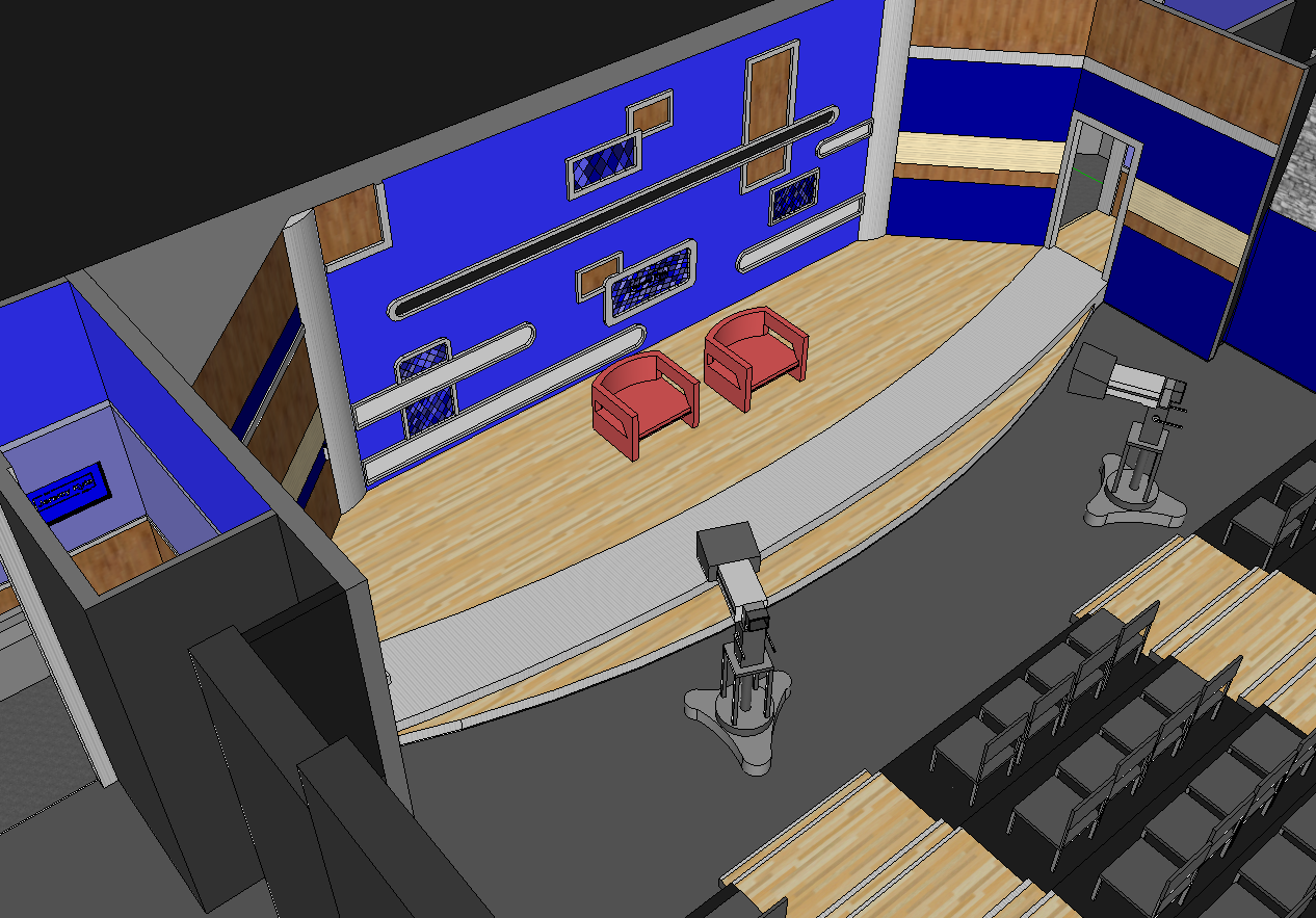 The Jeremy Kyle Show – Google Sketch up Set - Global Film Locations