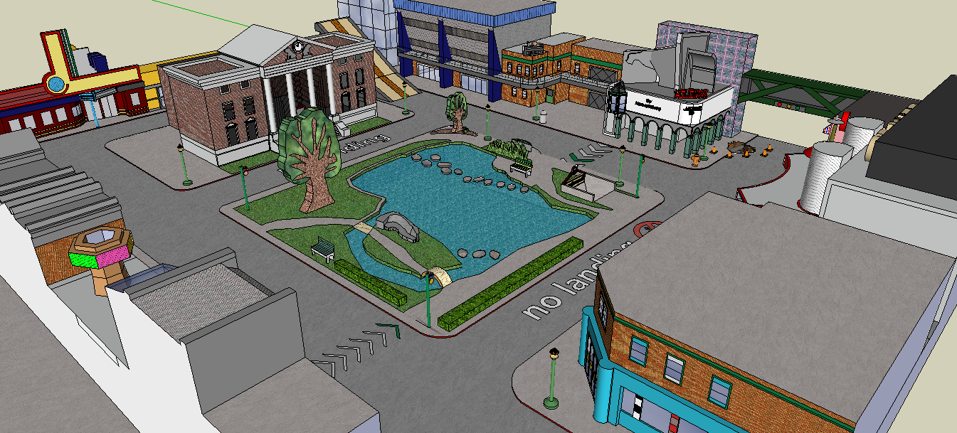 Incredible Back To The Future 3D Models | Global Film Locations