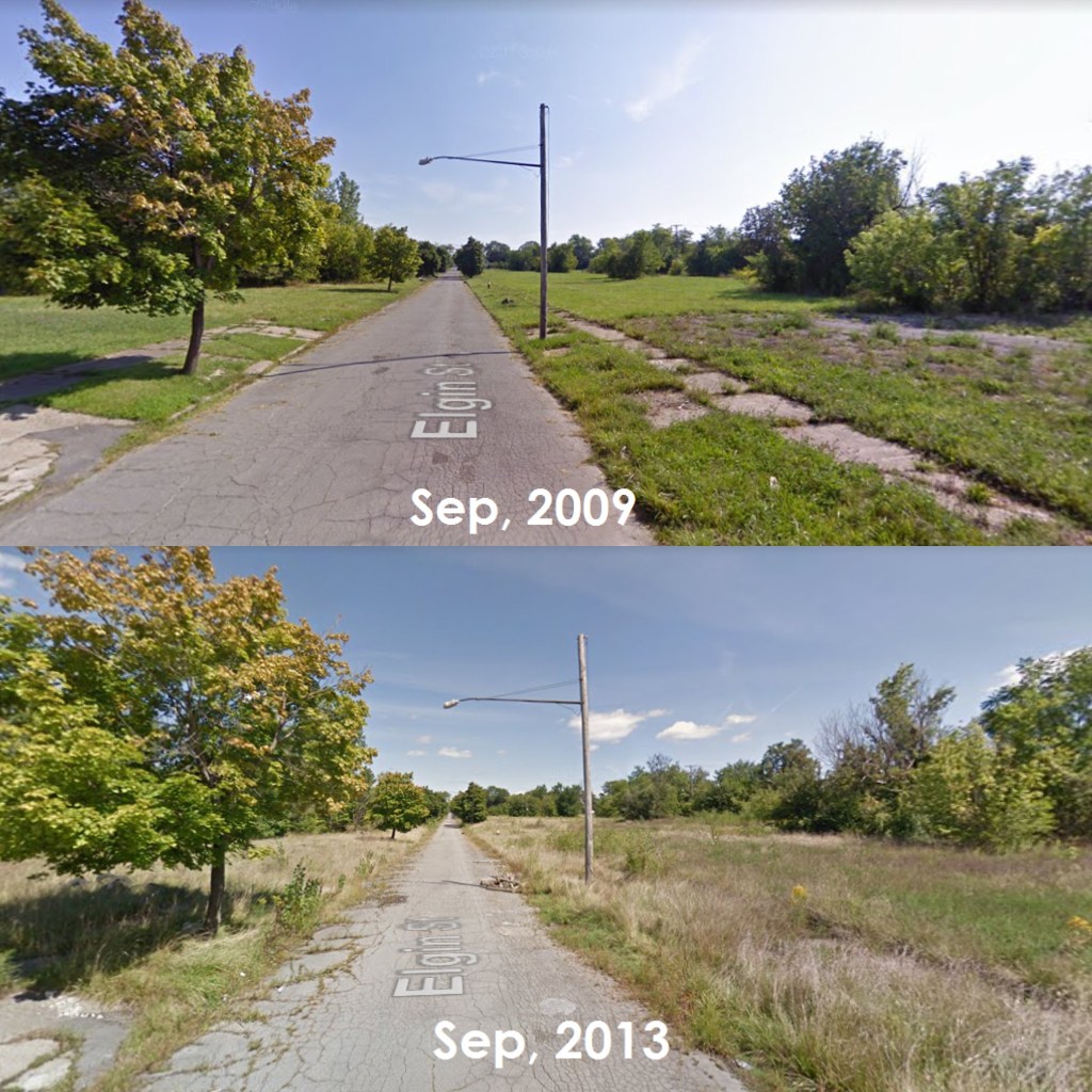 The Decay of Detroit (Before & After) | Global Film Locations