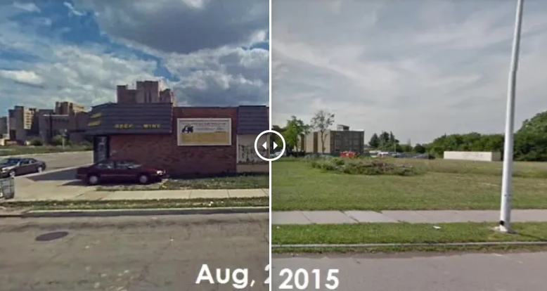 The Decay of Detroit (Before & After) | Global Film Locations